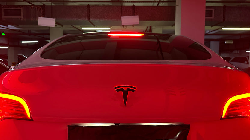 TESGOGO tesla Led Trunk Emblem For Model3/Y/X/S, Brake Lights Ambient ...