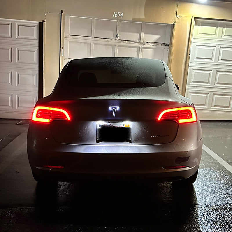 TESGOGO tesla Led Trunk Emblem For Model3/Y/X/S, Brake Lights Ambient ...